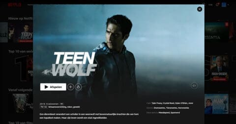 Teen Wolf: een gids voor het kijken op Netflix